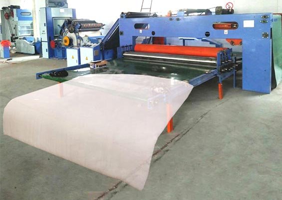 Non Woven Cross Lapper Polyester Wadding Machine from China manufacturer