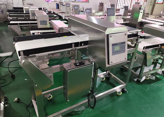 Suitable for textile waste recycling machinery magnet detect table from ...