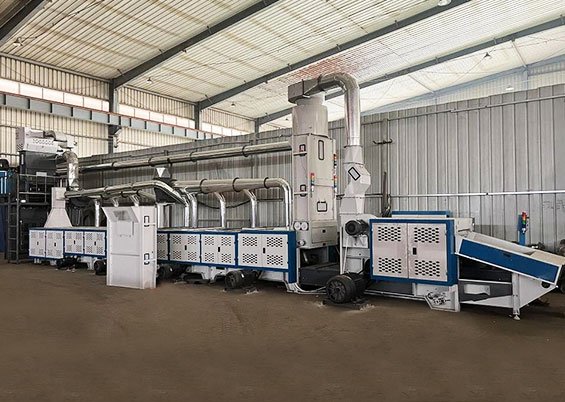 Textile Waste Recycling Machine