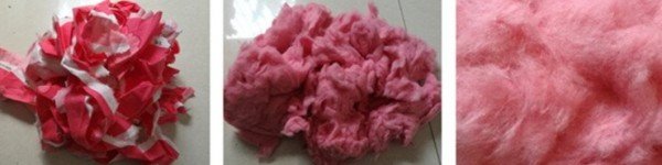 Professional Textile Waste Recycling Machine Production Line